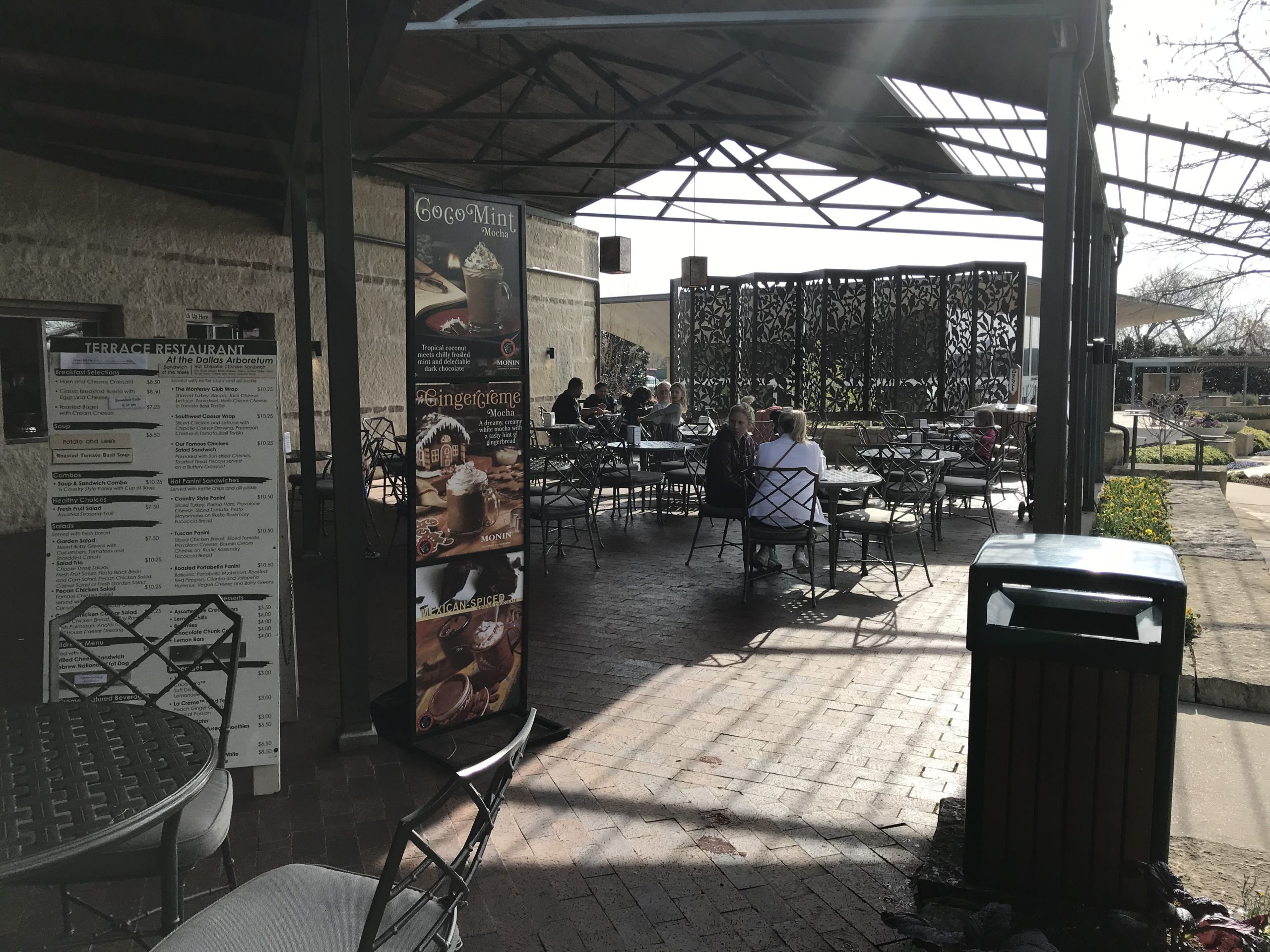 Lula Mae Slaughter Dining Terrace at Dallas Arboretum and Botanical ...